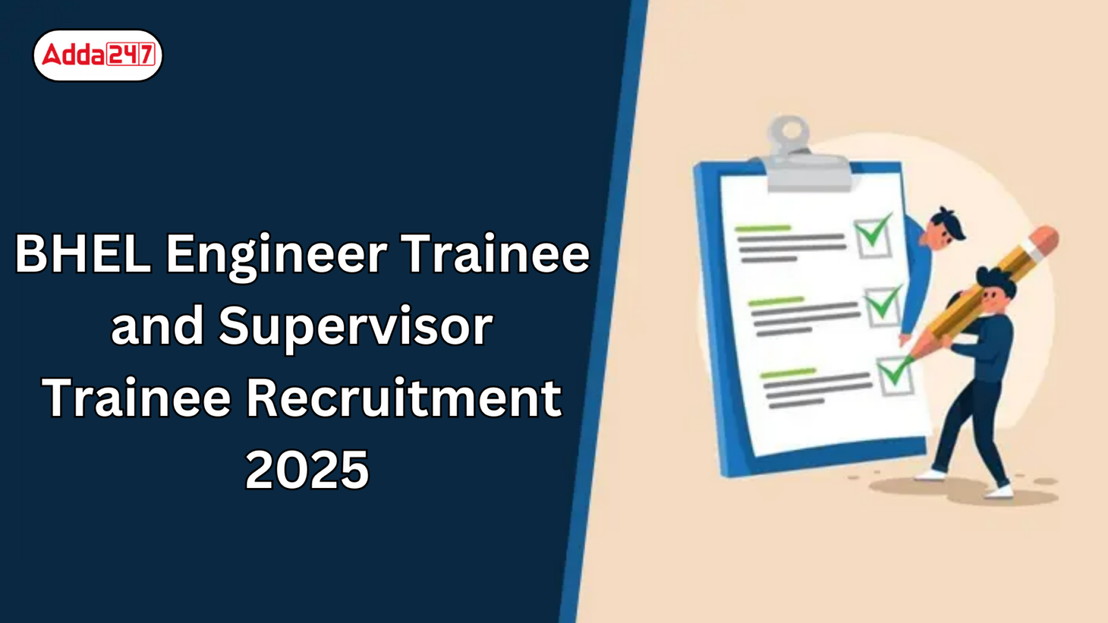 BHEKL Engineer Trainee and Supervisor Trainee Recruitment 2025
