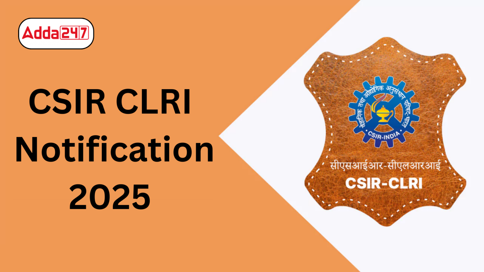 CSIR CLRI Recruitment 2025, Notification Out for Technical Assistant ...